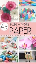 45 Cool Things to Make with Paper [Easy Construction Paper Crafts for ...