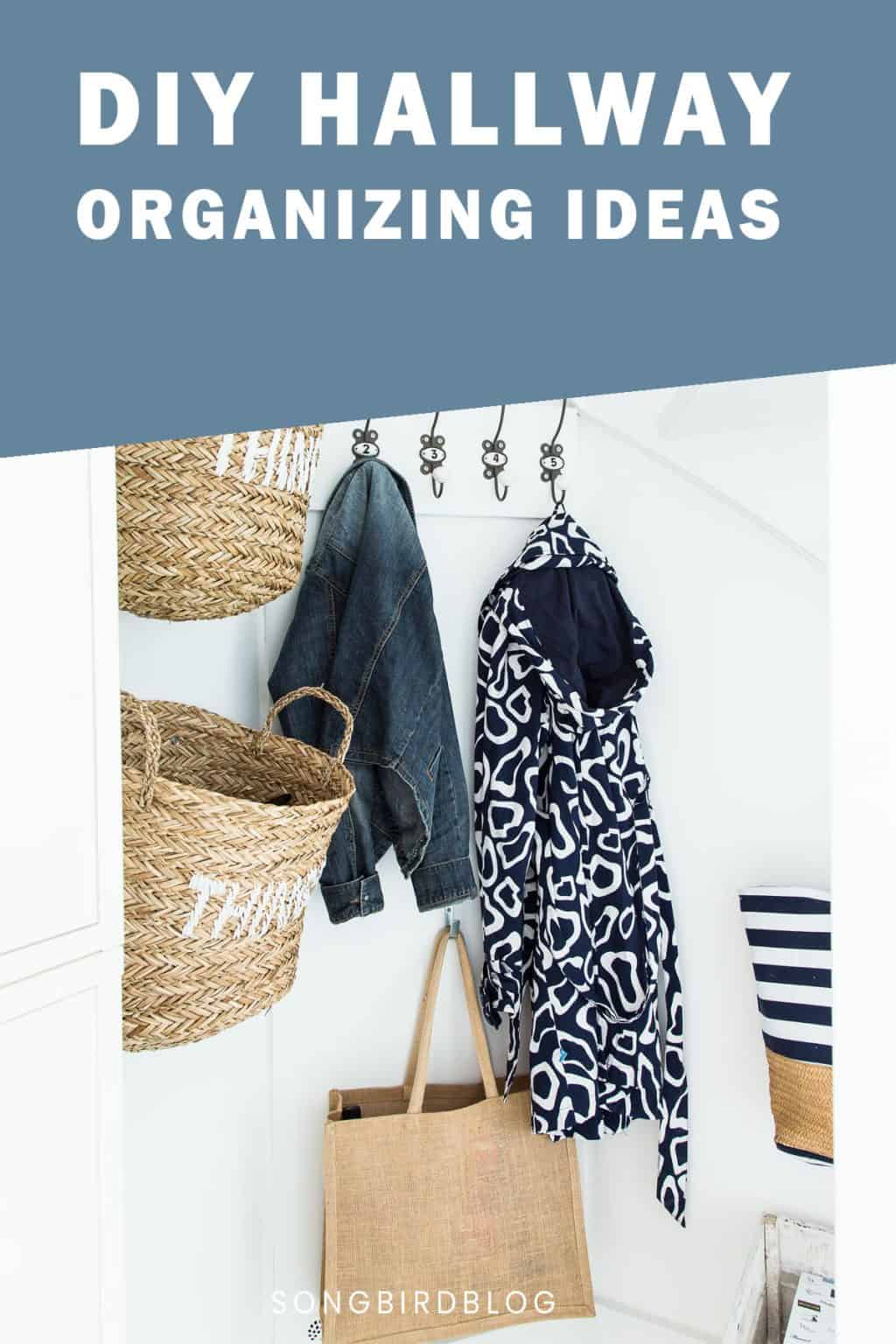 7 Storage Ideas to Maximize Your Small Hallway - Songbird