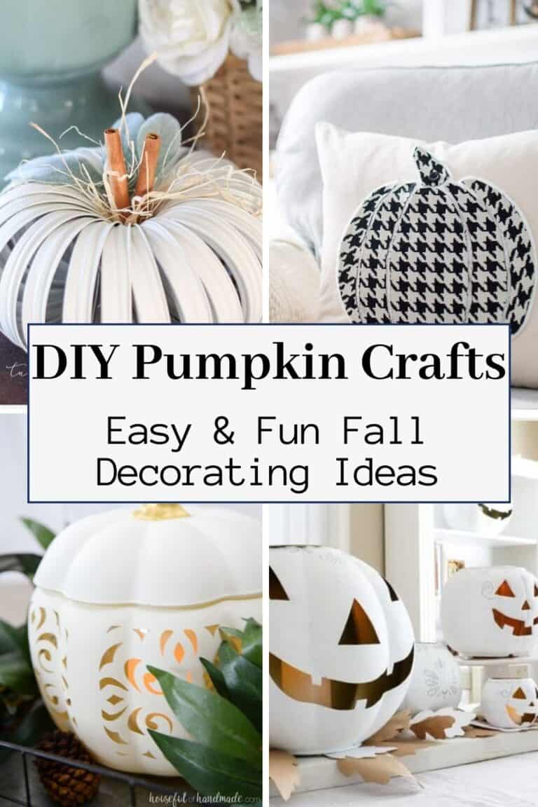 45 Cool Pumpkin Craft Ideas for Adults - Songbird