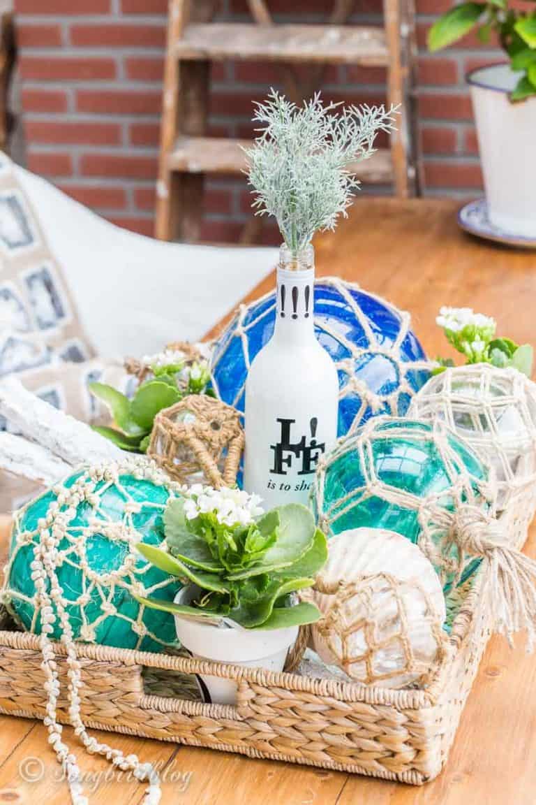 How to make glass fishing floats (and ideas for displaying them) - Songbird